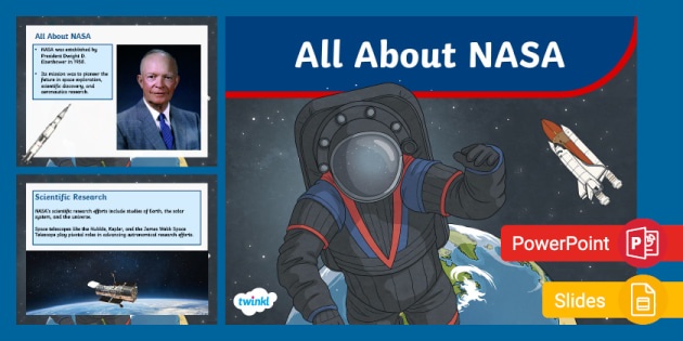 Nasa Image Slide Presentations NASA PowerPoint Presentation Template