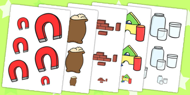 Materials Size Ordering (teacher made)