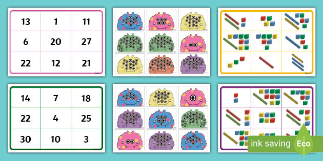 Maths Bingo | Numbers to 30 | Primary Resources - Twinkl