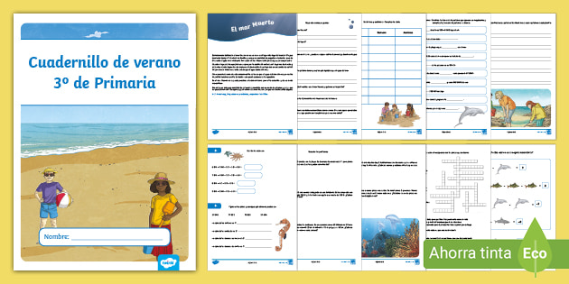 Cuadernillo de verano: 3º de Primaria