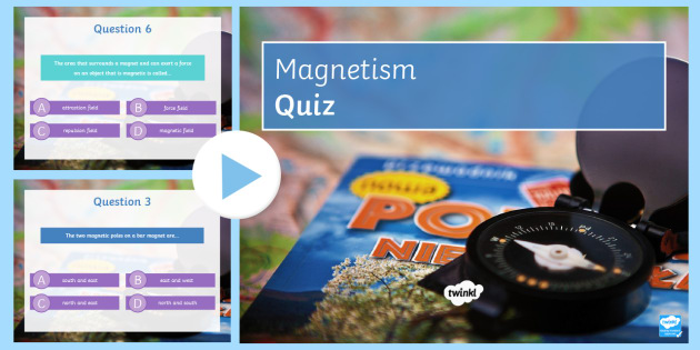 Magnetism Quiz PowerPoint (teacher made)