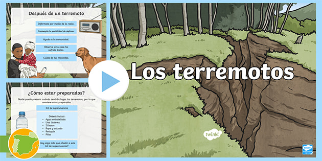 Presentación: Los terremotos (teacher made)