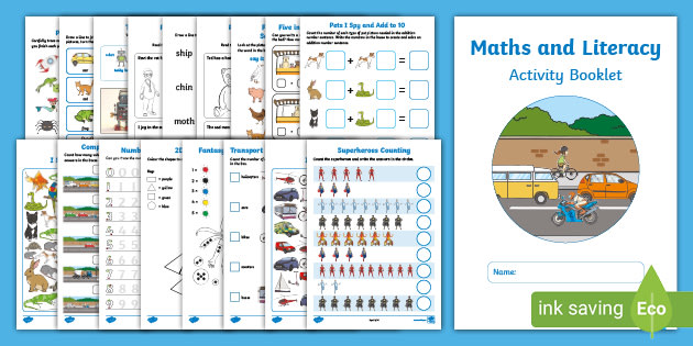 👉 EYFS Maths and Literacy Activity Booklet (teacher made)