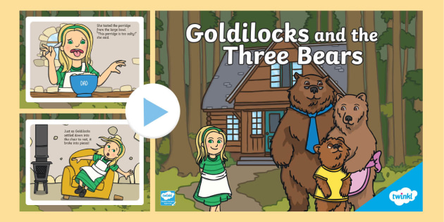 Goldilocks and the Three Bears Story (teacher made)