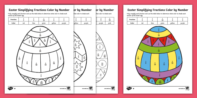 Color by Number Worksheets | twinkl.com