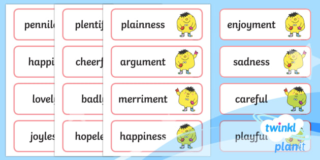 PlanIt English Year 2 Term 3A Spelling Word Cards