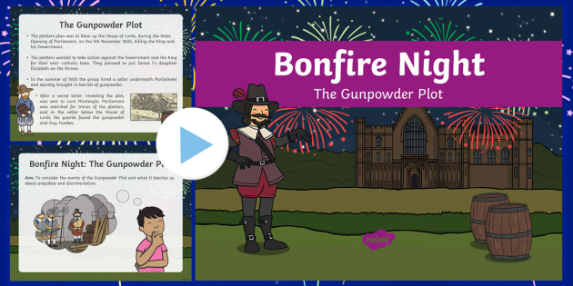 Bonfire Night Assembly Presentation - Guy Fawkes Assembly