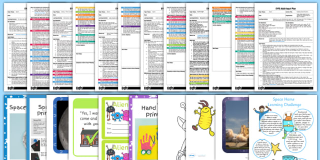 Space Topic for Early Years