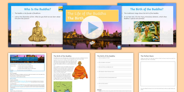The Birth of the Buddha Lesson Pack (teacher made)