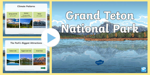 Grand Teton National Park PowerPoint | Twinkl USA