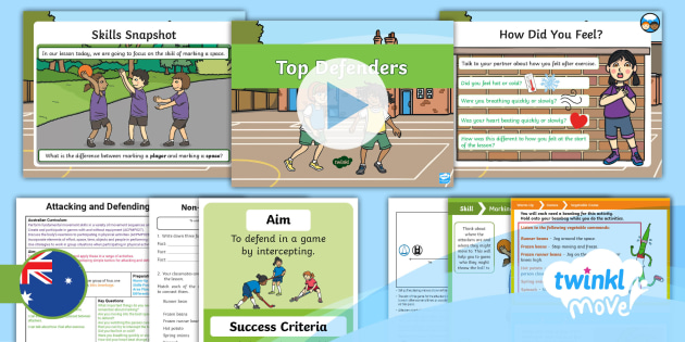 Move PE Year 2 Attacking and Defending Lesson 3: Top Defenders Updated