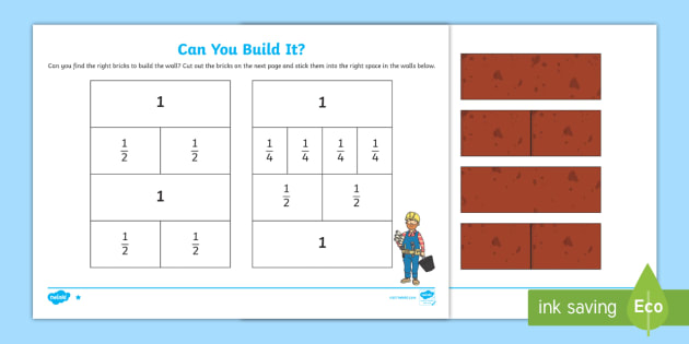 Can you build it? Worksheet / Worksheet (teacher made)