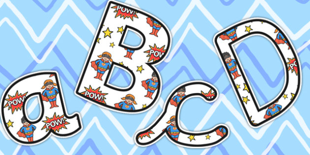 👉 Challenge Area Themed Display Lettering