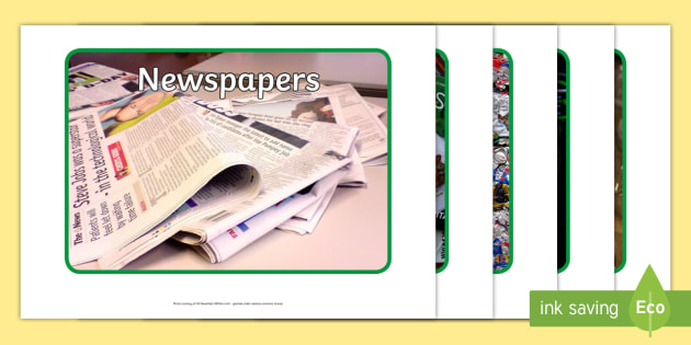 What We Can Recycle Display Photos (teacher made)