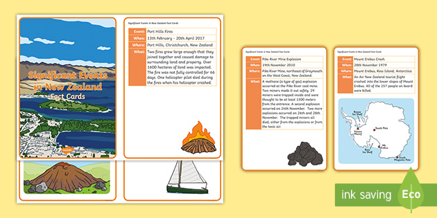 Significant Events in New Zealand History