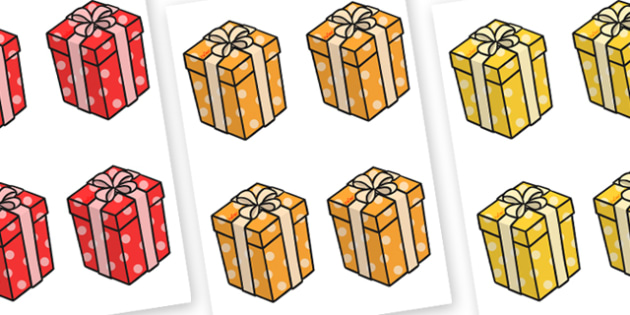 Presents Editable (teacher made)