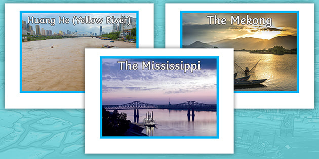 World's Greatest Rivers Display Photos (teacher made)