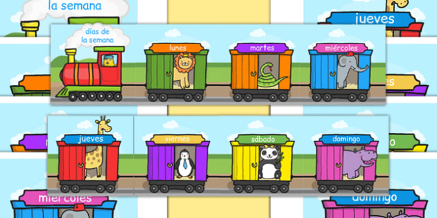 Dias de la semana Spanish (teacher made)