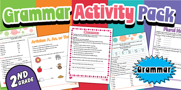 Printable Grammar Worksheets For Second Grade Grade 3 Grammar Topic