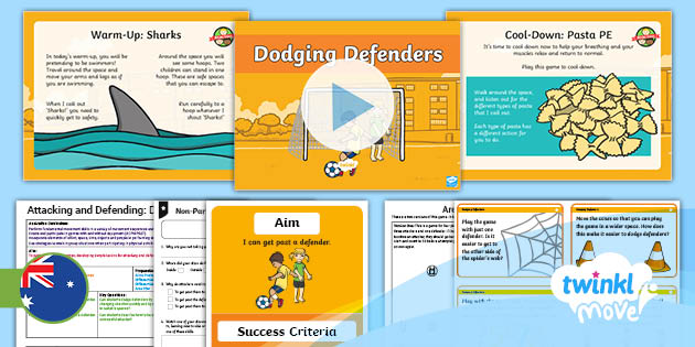 Year 1 Attacking and Defending Lesson 5: Dodging Defenders