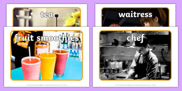 Healthy Eating Cafe Role Play Photos - healthy eating caf