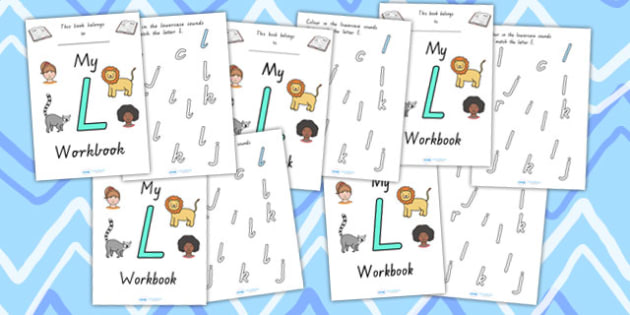 My Workbook L Uppercase
