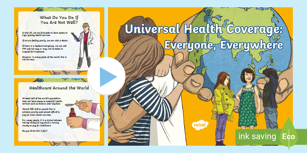 KS2 WHO Universal Health Coverage PowerPoint