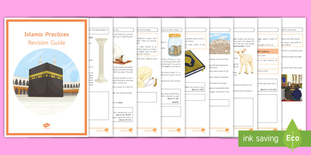 Islamic Practices GCSE Revision Guide (teacher made)