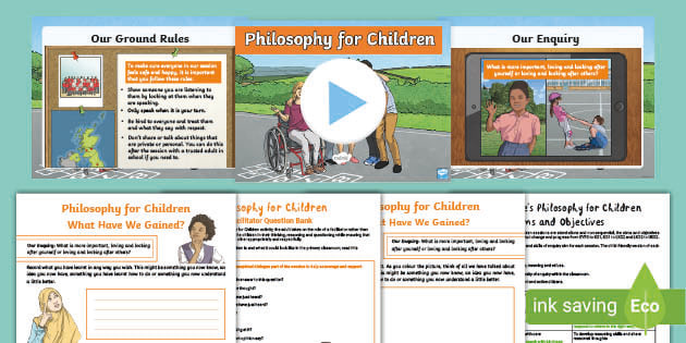 LKS2 Growing Up Philosophy for Children Activity Pack - PSHE