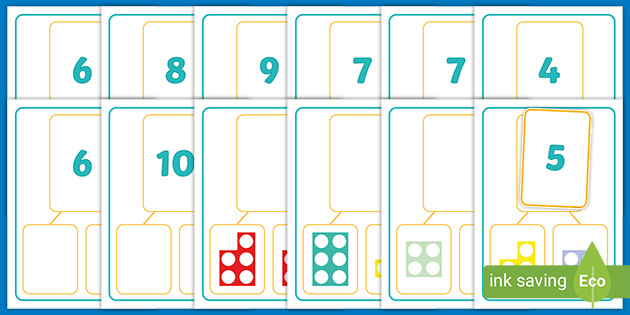 👉 Part-Whole Model Number Shape Addition to 10 Activity Mats