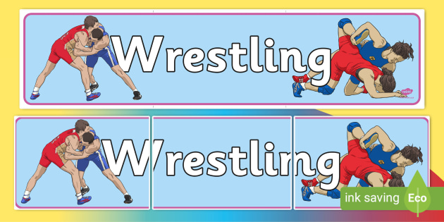 Wrestling Display Banner