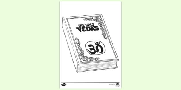 FREE! - Vedas Colouring | Colouring Sheets (teacher made)