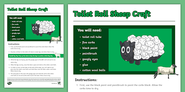 Sheep Craft Activities | twinkl.com.au