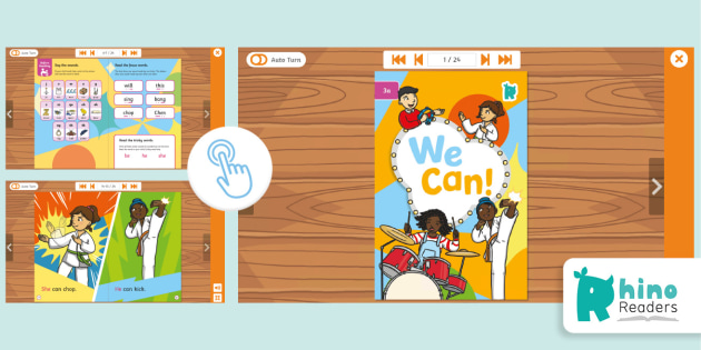 Level 3a Reading Scheme Book: We Can! (teacher made)