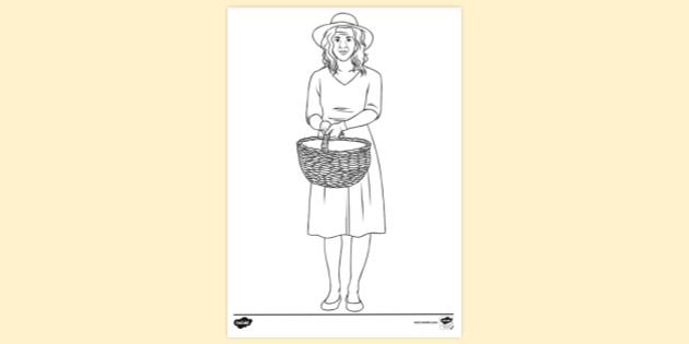 Miss Maudie Colouring Sheet | Colouring Sheets