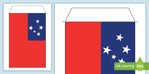 Samoan Flag Display Bunting (Teacher-Made)
