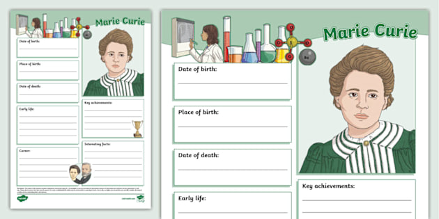 Marie Curie Resources | twinkl.co.uk