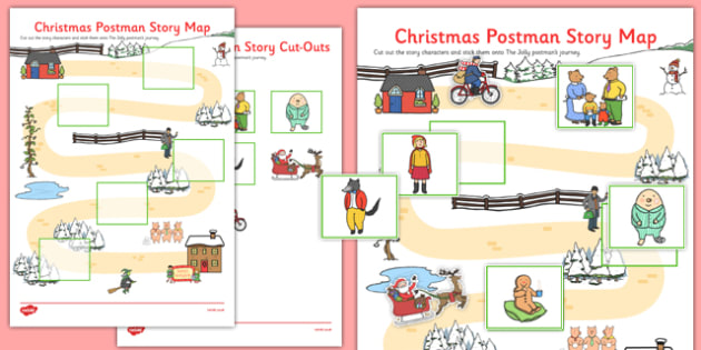 FREE Story Map Activity Resource Pack To Support Teaching On The Jolly