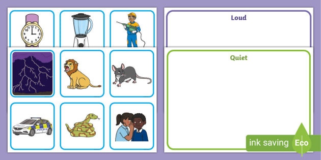 quiet sounds examples