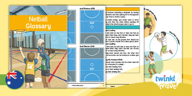 Move PE Year 6 Netball Glossary (teacher made) Move PE Year 6 Netball Glossary (teacher made)