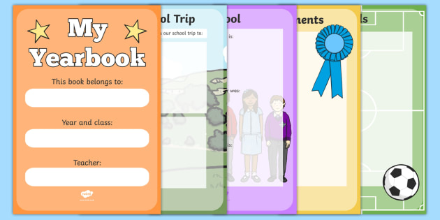 End Of Year Scrapbook - Primary Transition Scrapbook Activity