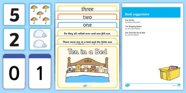 EYFS Counting 1-10 Number Sack - EYFS, count, numeracy, 1-10