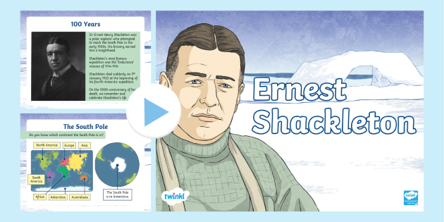 Ernest Shackleton Assembly Pack (teacher made)