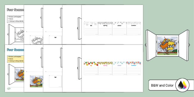 Four Seasons Crafts | twinkl.com