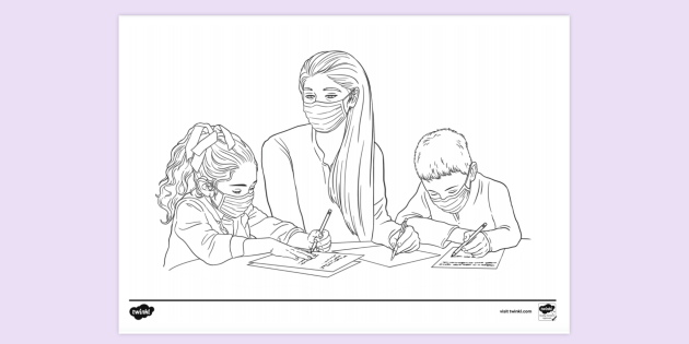 FREE! - Homeschool Colouring Page (Teacher-Made)