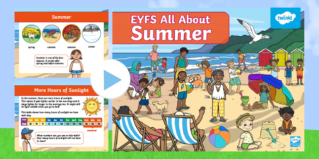 EYFS All About Summer PowerPoint (teacher made)
