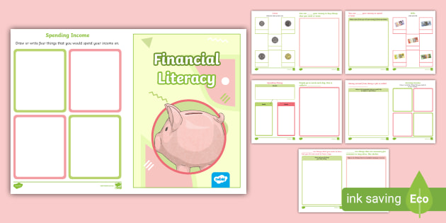 Financial Literacy Booklet - F-2 Maths - Twinkl