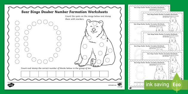 Number Formation Early Education • Twinkl.ca