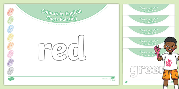 English Colours | twinkl.co.uk