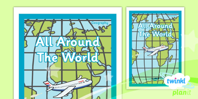 Geography: All Around the World Year 4 Unit Book Cover